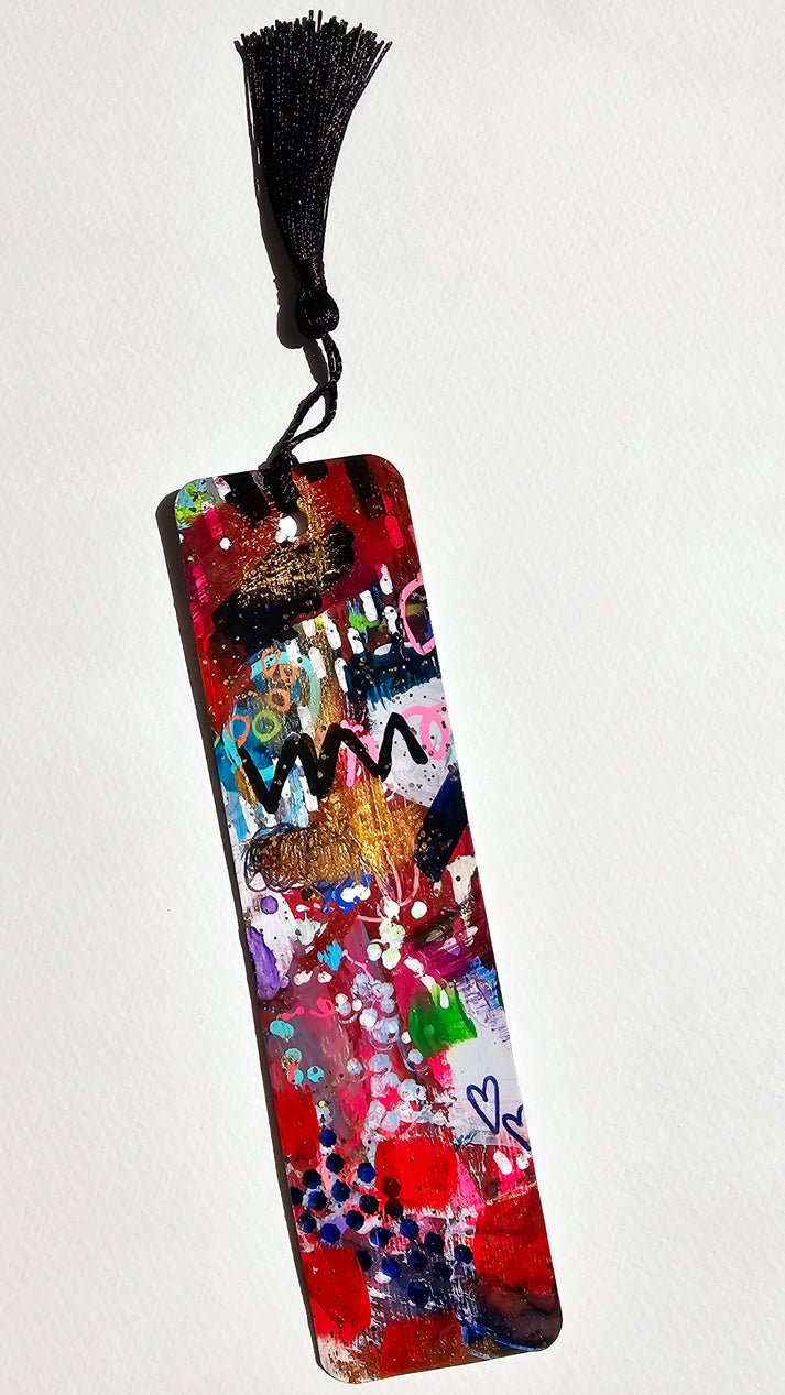 Recycled Art Bookmarks - Series 1 (#05) – LaurenGibson.art