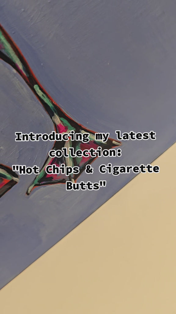 Hot Chips & Cigarette Butts: Gwendoline – LaurenGibson.art